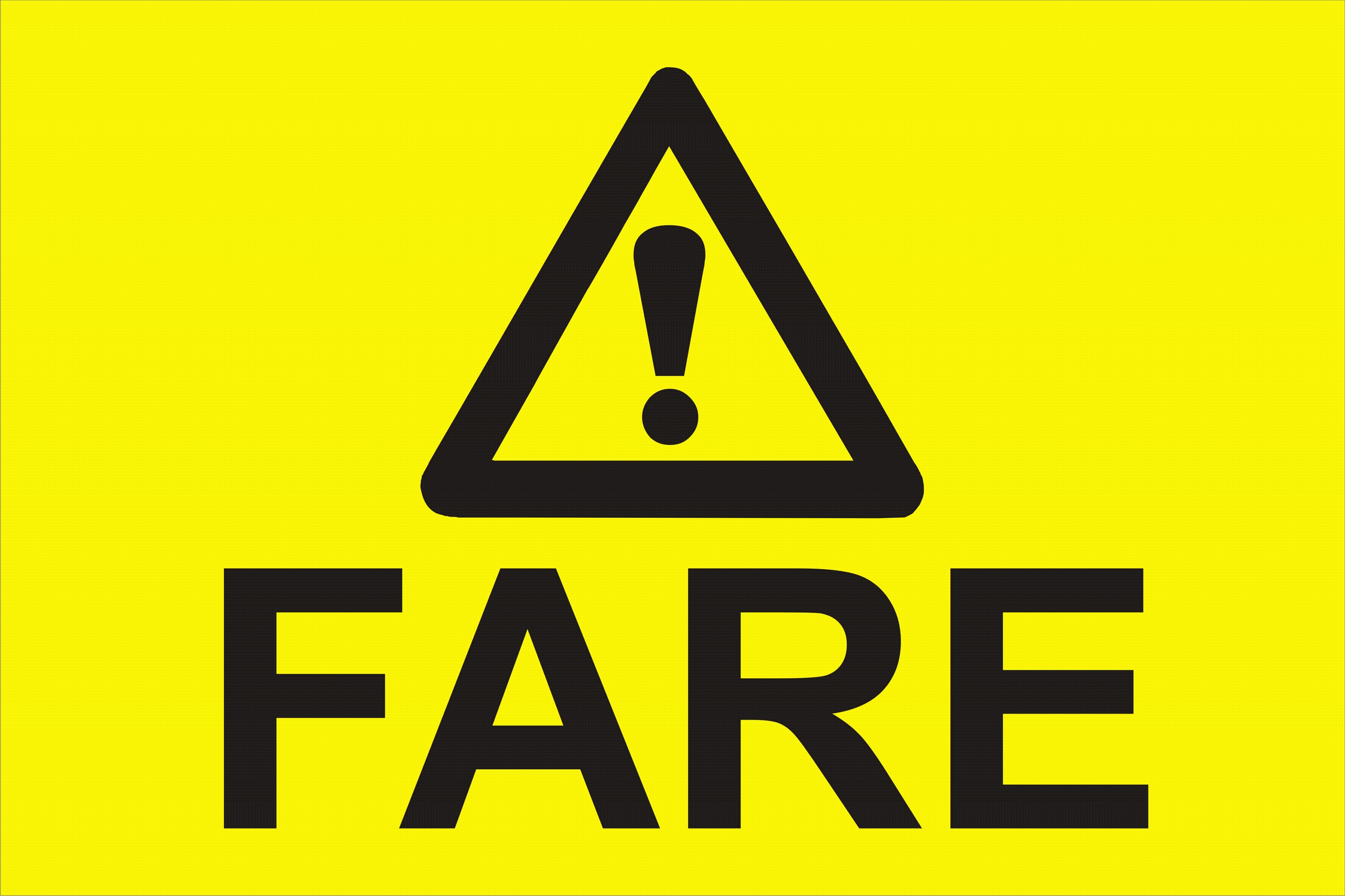 Varsel & Fare HMS skilt - Buskerud Brannservice AS